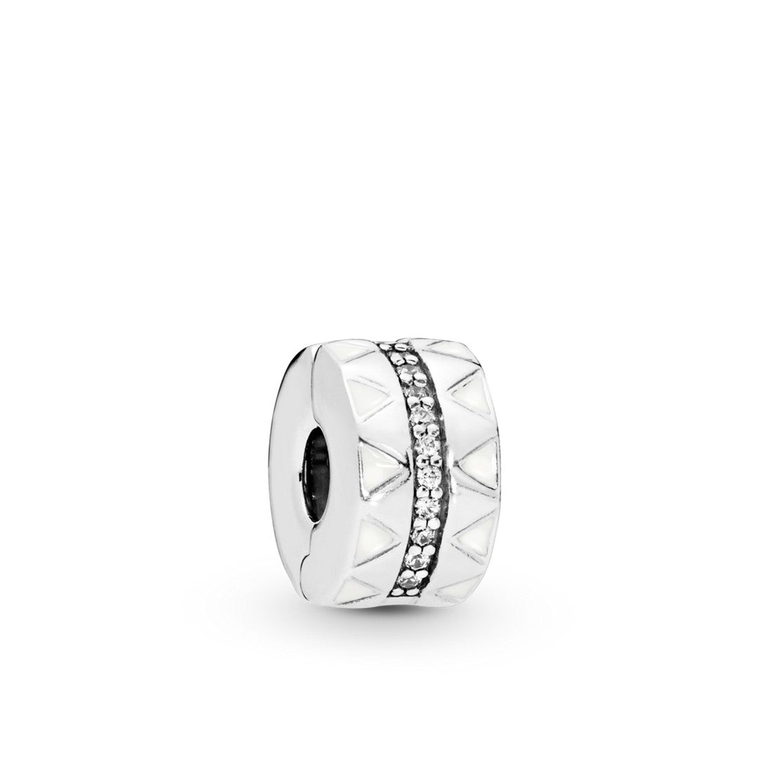 Pandora Women's Charm Sparkling Geometric Lines - 798067CZ ...